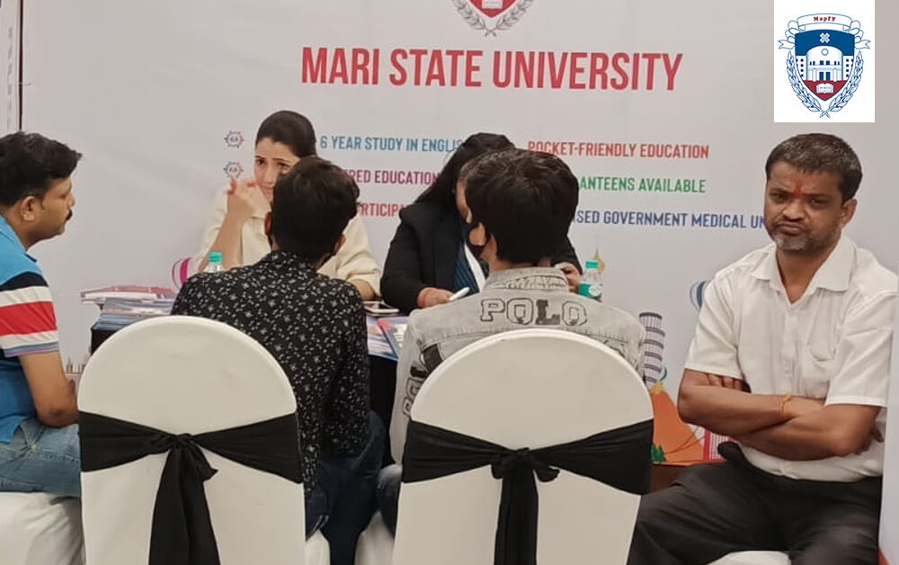 Mari State University at the May Edition of MBBS Admission Expo 2022